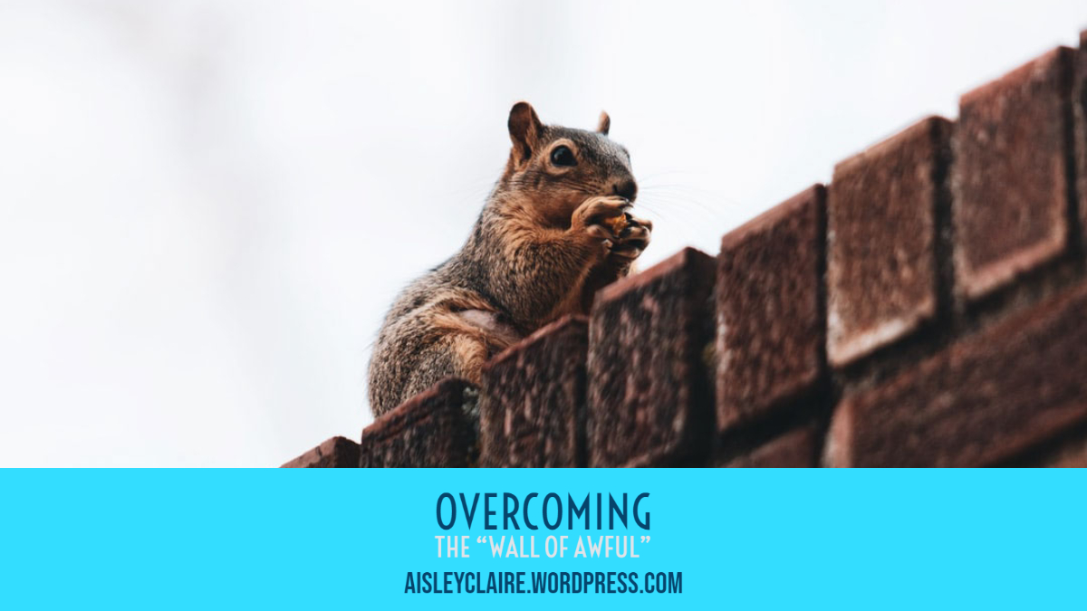 Overcoming Your “Wall of Awful” – The Plotter's Apprentice