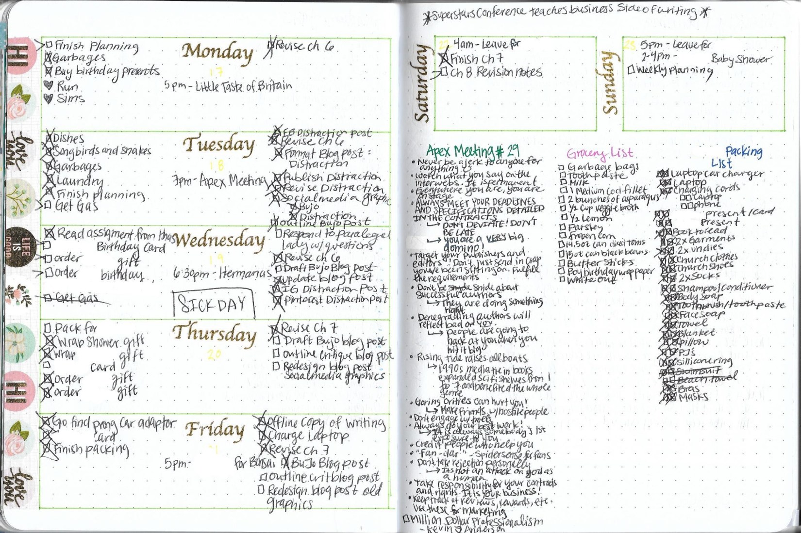 Bullet Journaling for Writers – The Plotter's Apprentice
